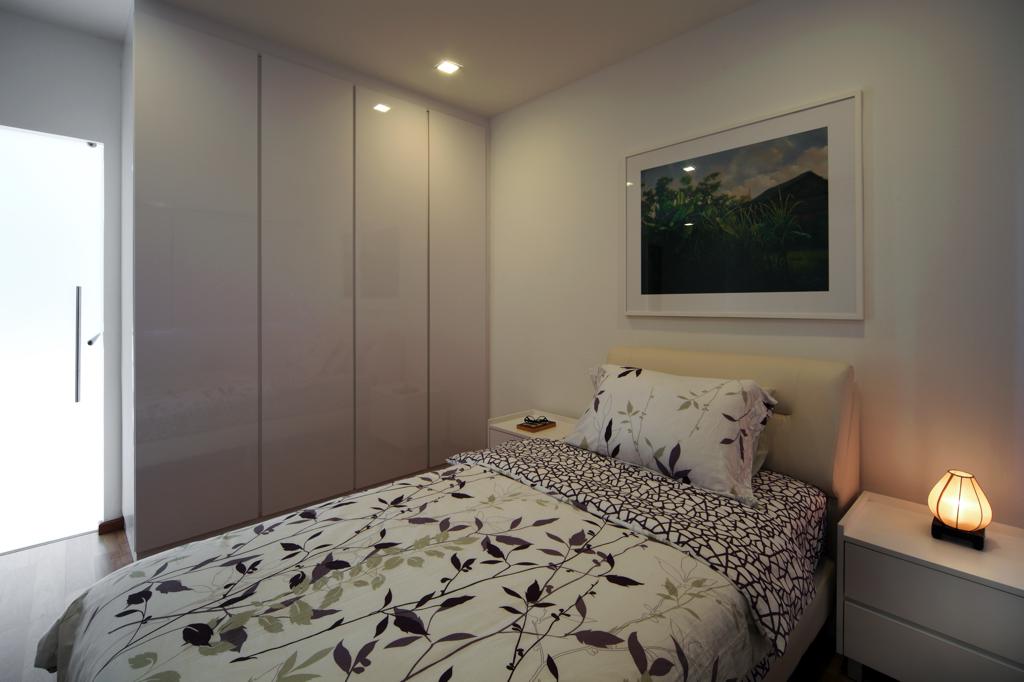 Equatorial Condo bedroom interior design - Vegas Interior Design